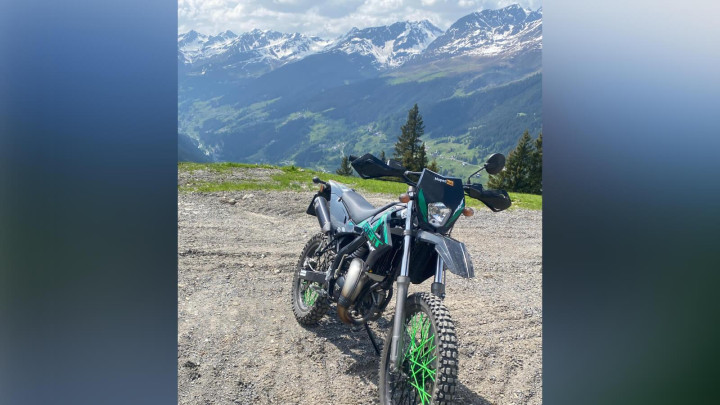 Auspuffanlage Tecnigas Enox Evo Steel Rieju MRT, mit EG-BE