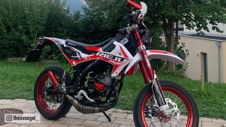 Auspuffanlage Voca Rookie 50/70cc Minarelli AM6, roter ESD, mit EG-BE