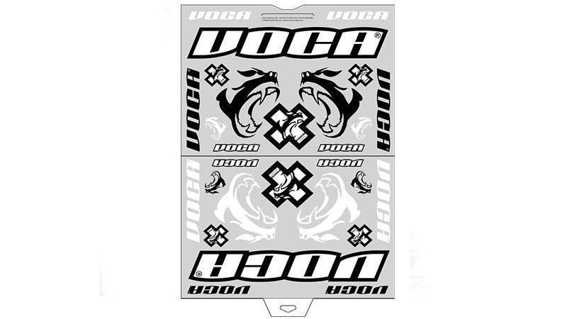 Aufkleberset Voca Racing "Squad", Din A3, 28 Sticker